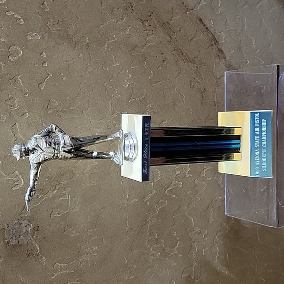 Other | Vintage Gun Shooting Trophy Shooting Man | Poshmark